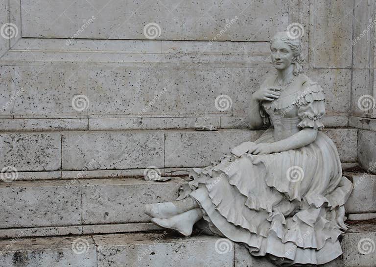 Gypsy statue stock image. Image of fashion, gypsies, nice - 57413075