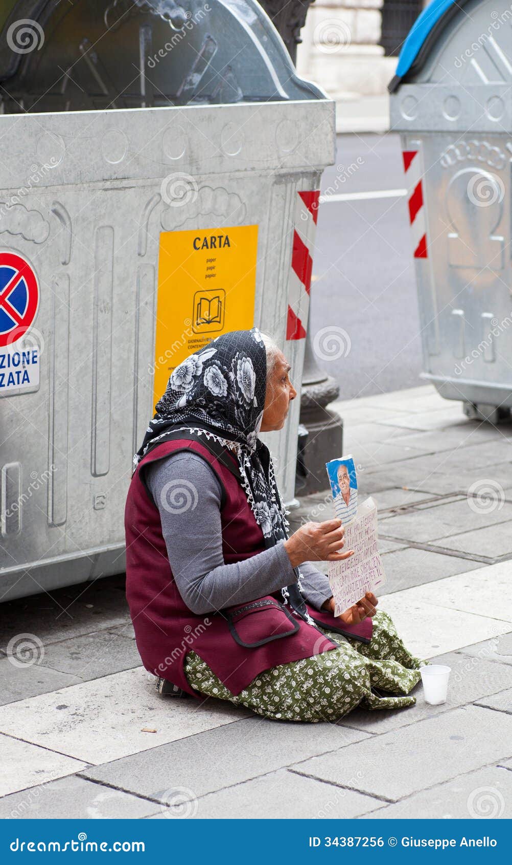 Gypsy Woman Ask Money Stock Photos - Free & Royalty-Free Stock Photos ...