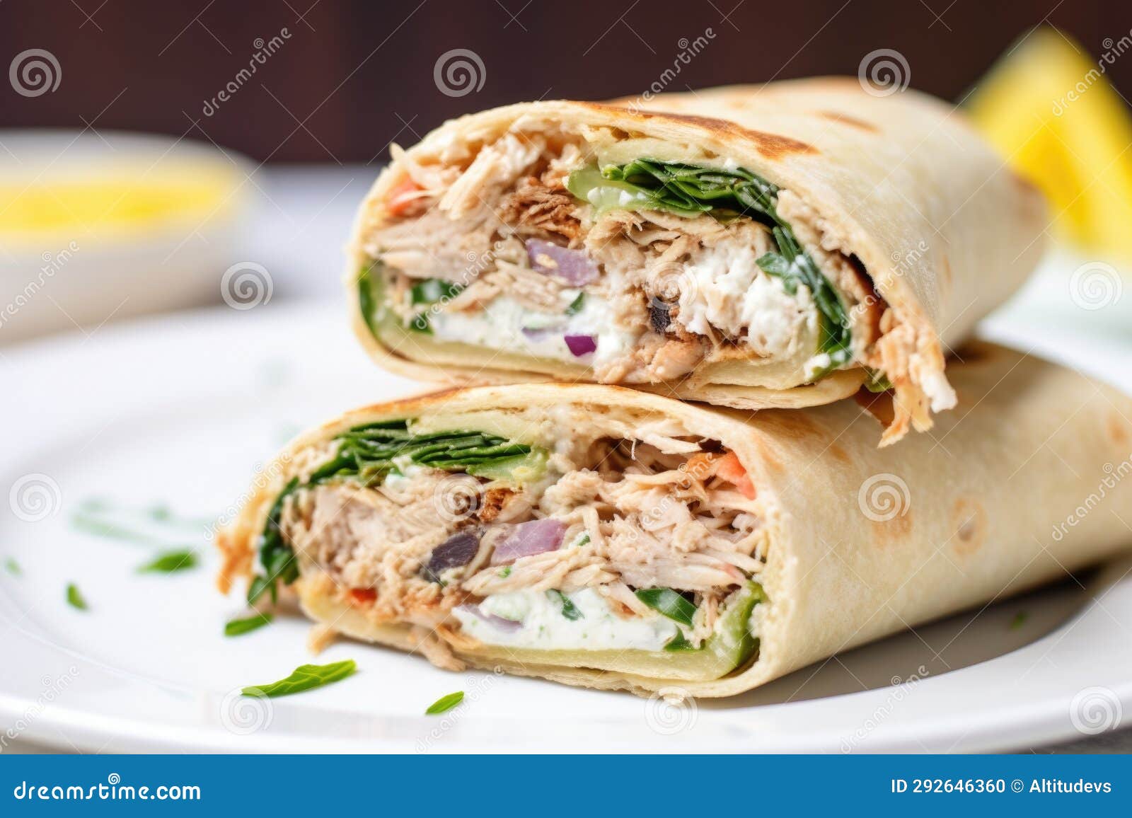Gyro Sandwich with Extra Meat Filling Stock Photo - Image of lunch ...