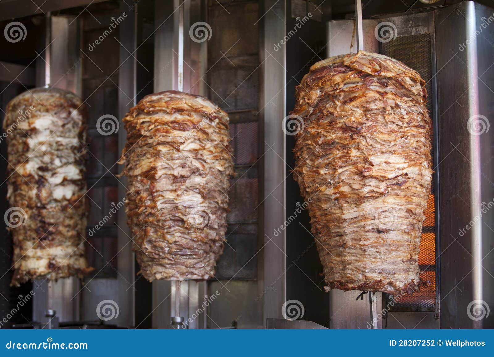 Gyros stock photo. Image of meat, pita, greek, barbecue - 28207252