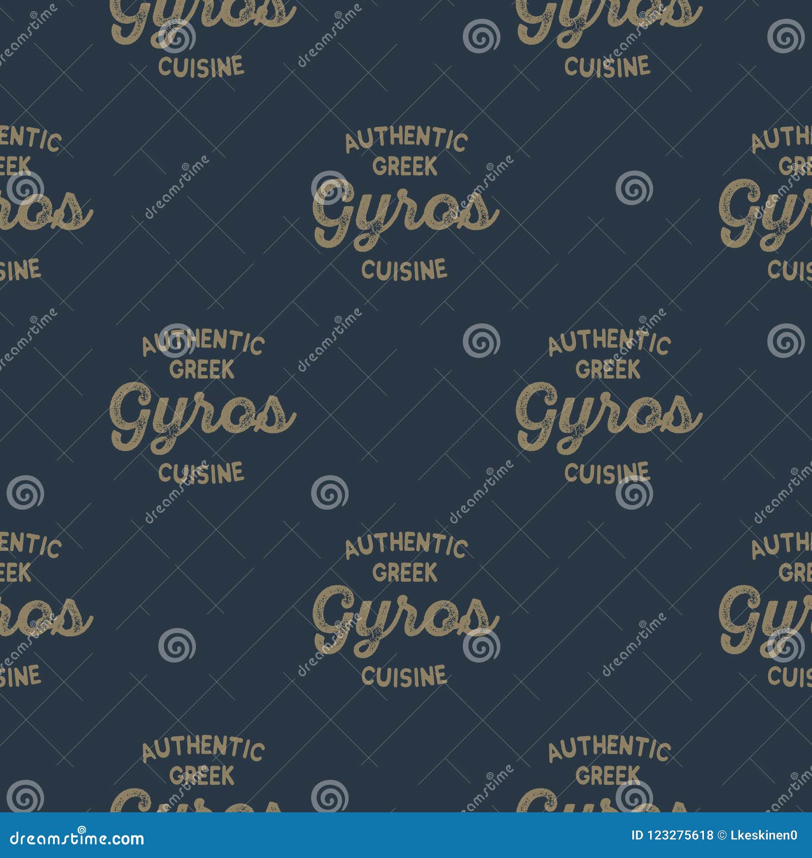Gyros Pattern Texture Design Vector Illustration | CartoonDealer.com ...