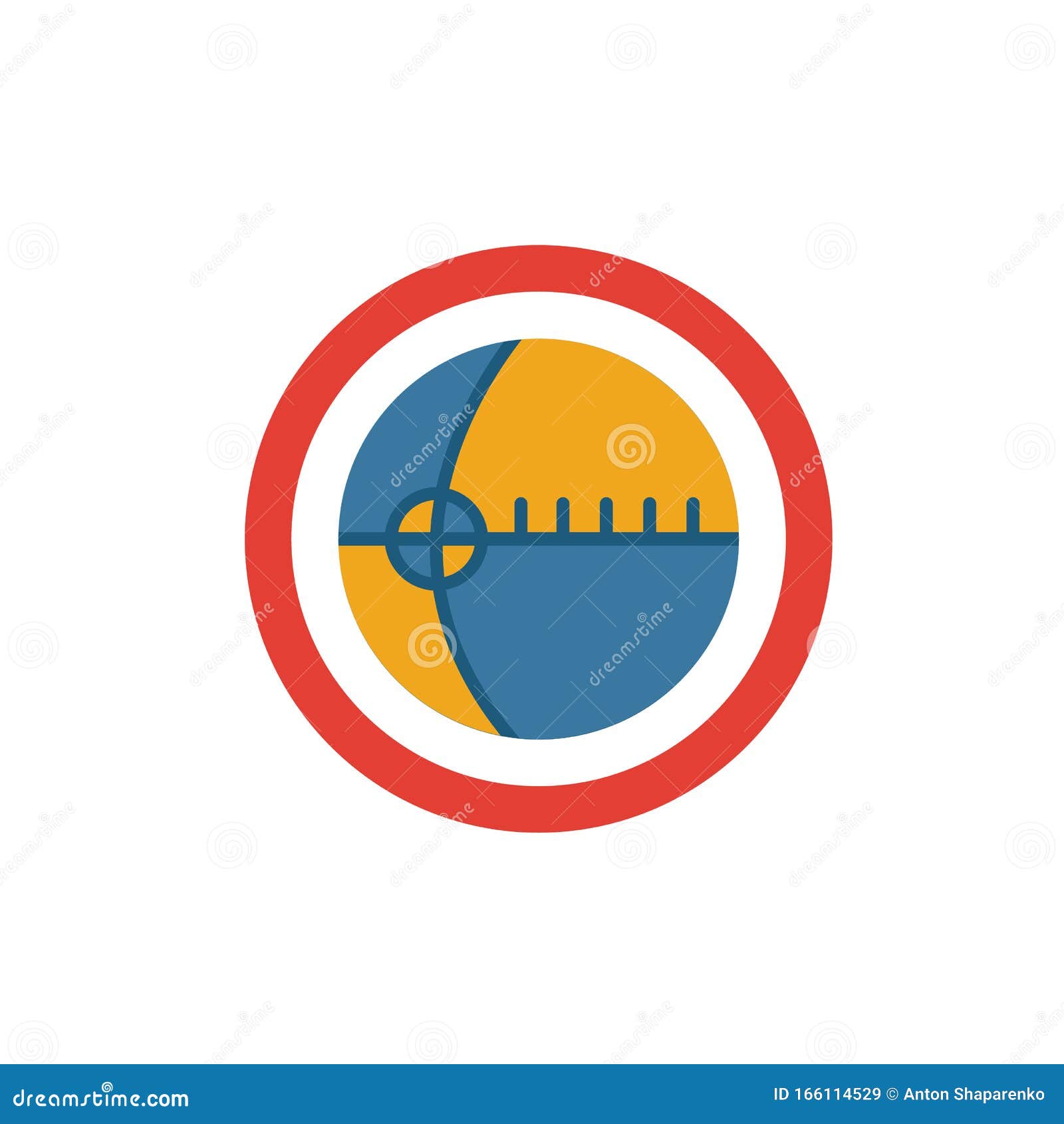 Gyroscope Icon. Simple Element from Sensors Icons Collection Stock ...