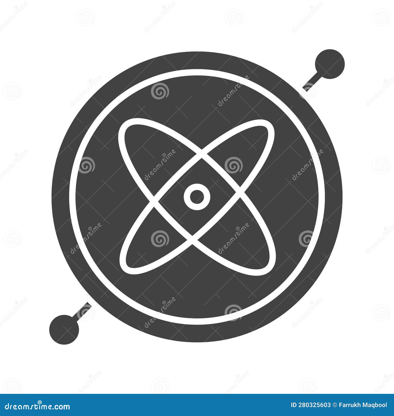 Gyroscope Icon Vector Image. Stock Vector - Illustration of gyroscope ...