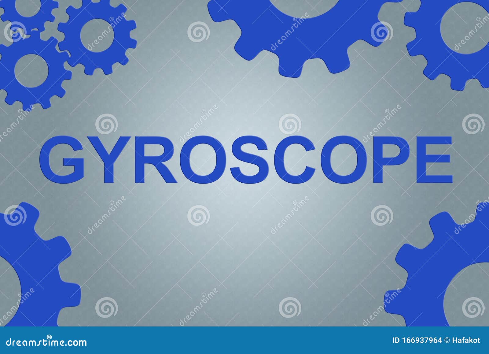 GYROSCOPE - Technological Concept Stock Illustration - Illustration of ...