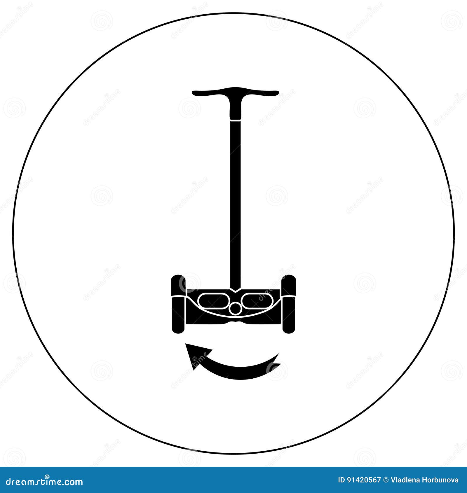 Gyroscope. Vector Icons in a Simple Style Stock Vector - Illustration ...