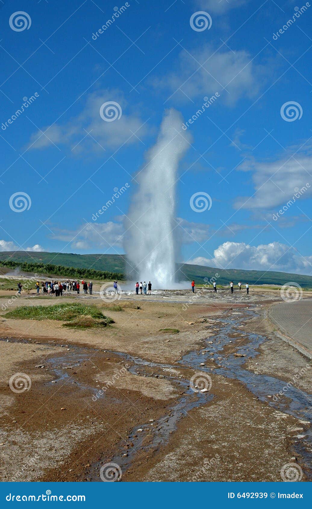Gyser In Gysir, Iceland Picture. Image: 6492939