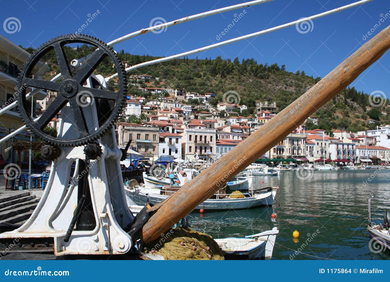 Gythion - greece stock photo. Image of cruise, lagoon - 1175864
