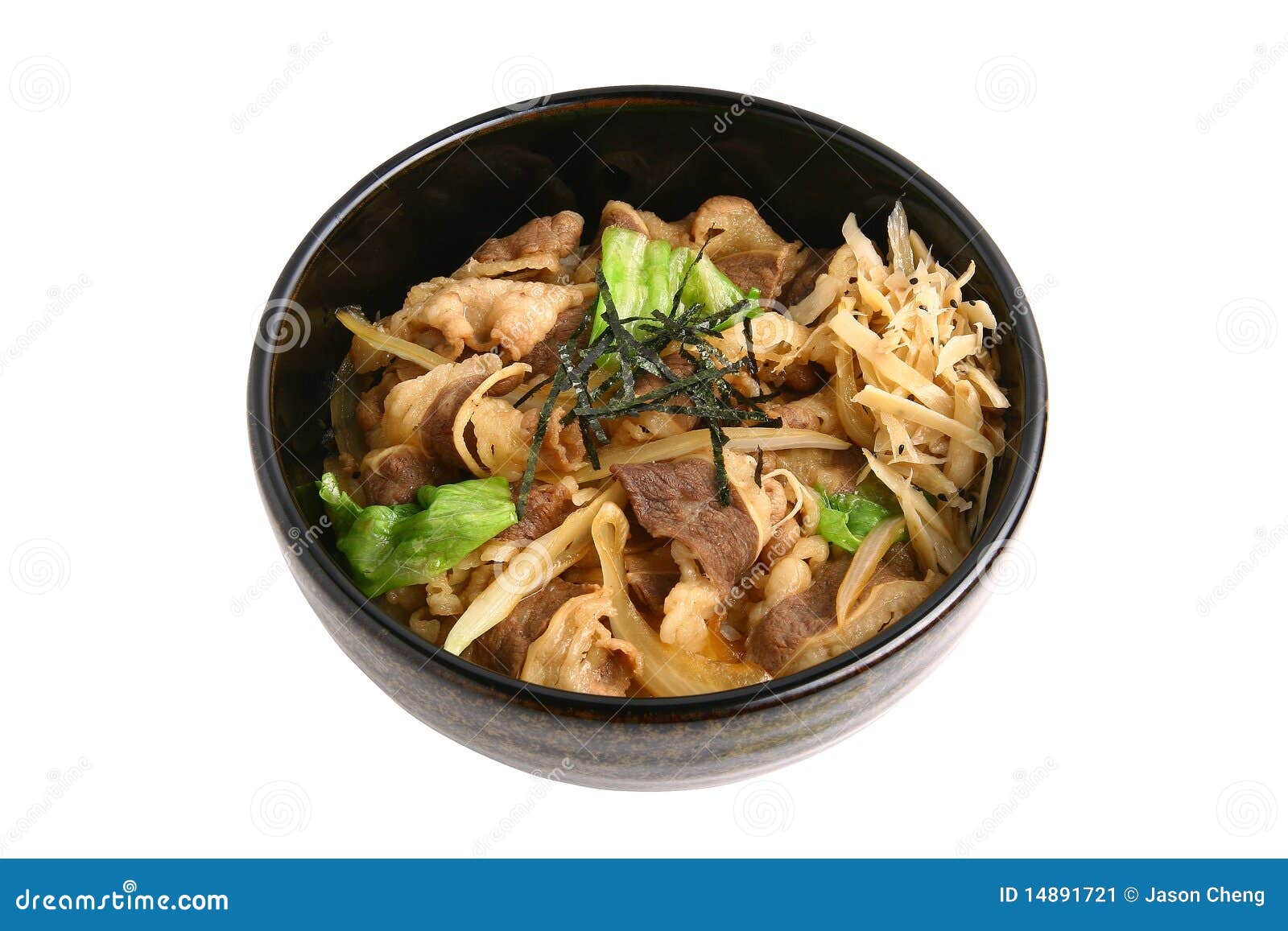 Gyudon stock afbeelding. Image of japans, japan, eigengemaakt - 14891721
