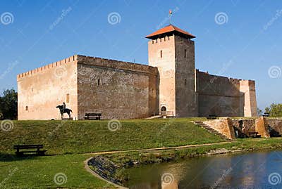 Gyula castle stock image. Image of chapel, bricks, ruin - 3593939