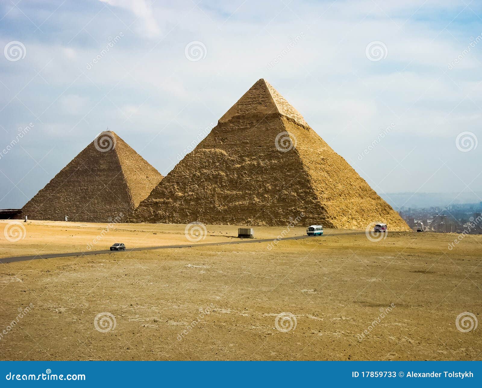 Gyza Pyramids stock image. Image of ancient, history - 17859733