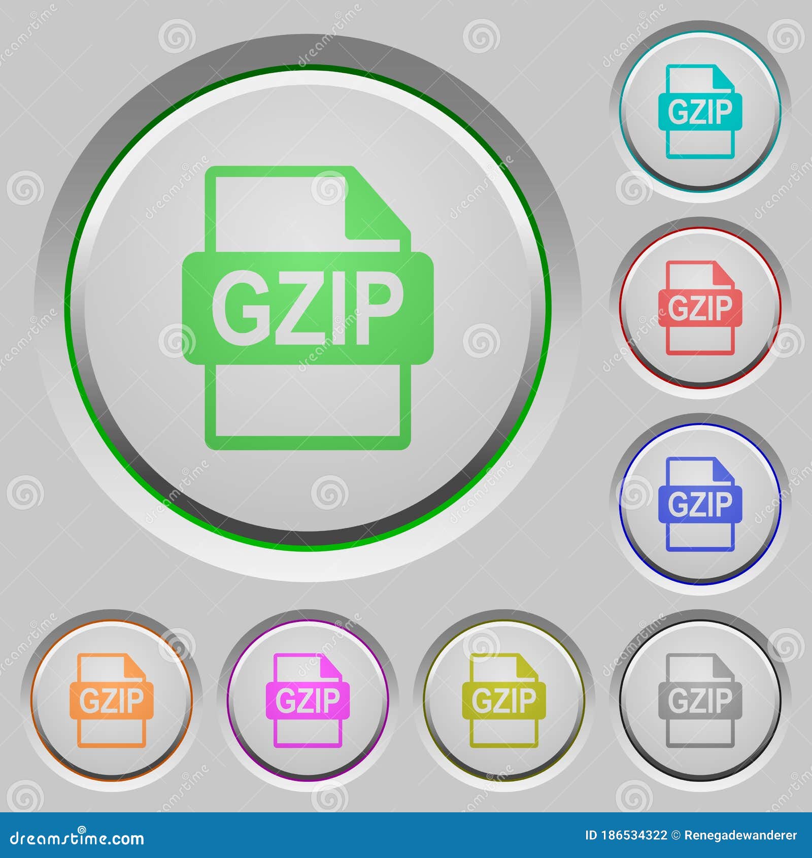 GZIP File Format Push Buttons Stock Vector - Illustration of magenta ... GZIP File Format Push Buttons Stock Vector - Illustration of magenta ...