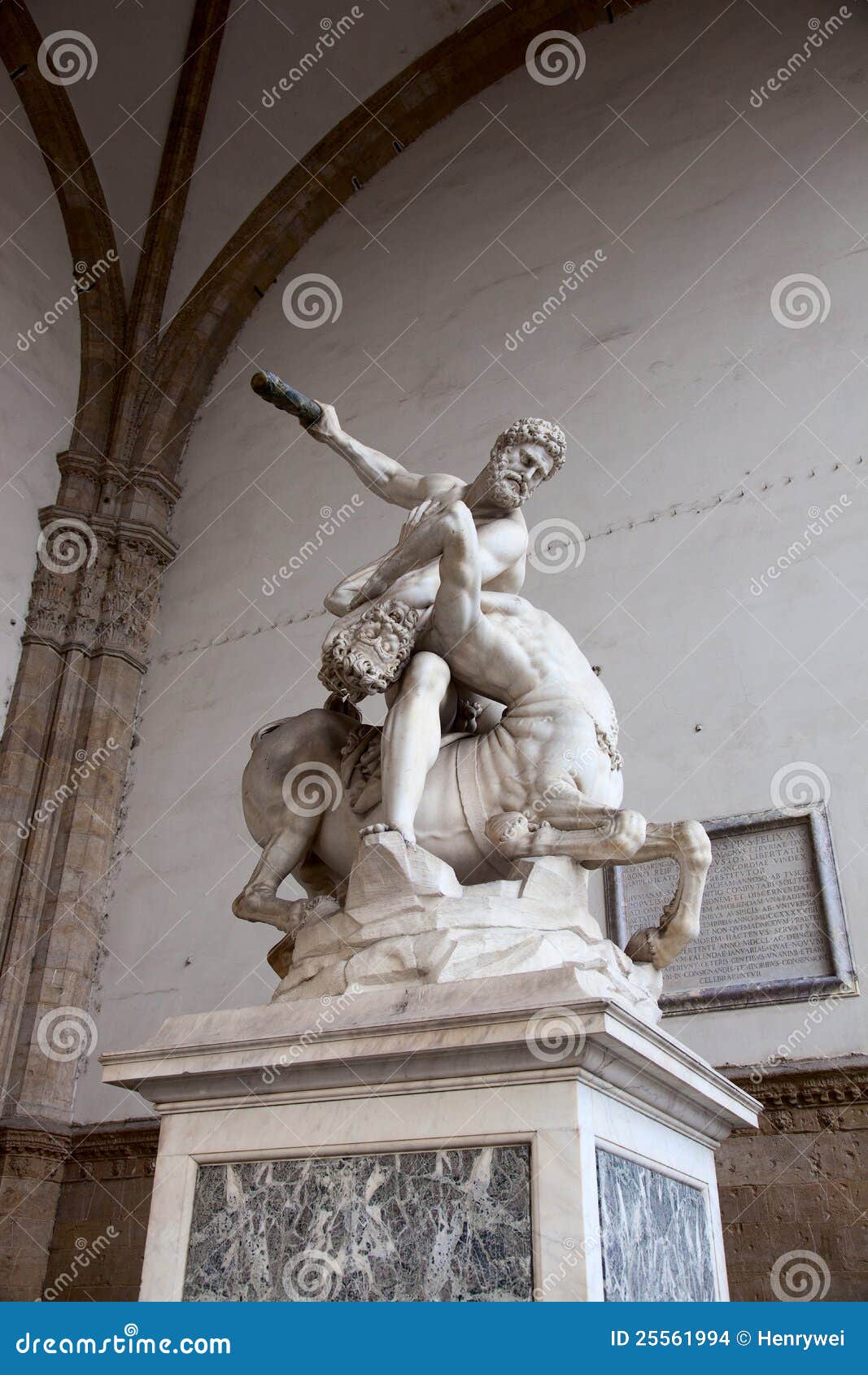 Hércules y el Centaur foto de archivo. Imagen de europeo - 25561994