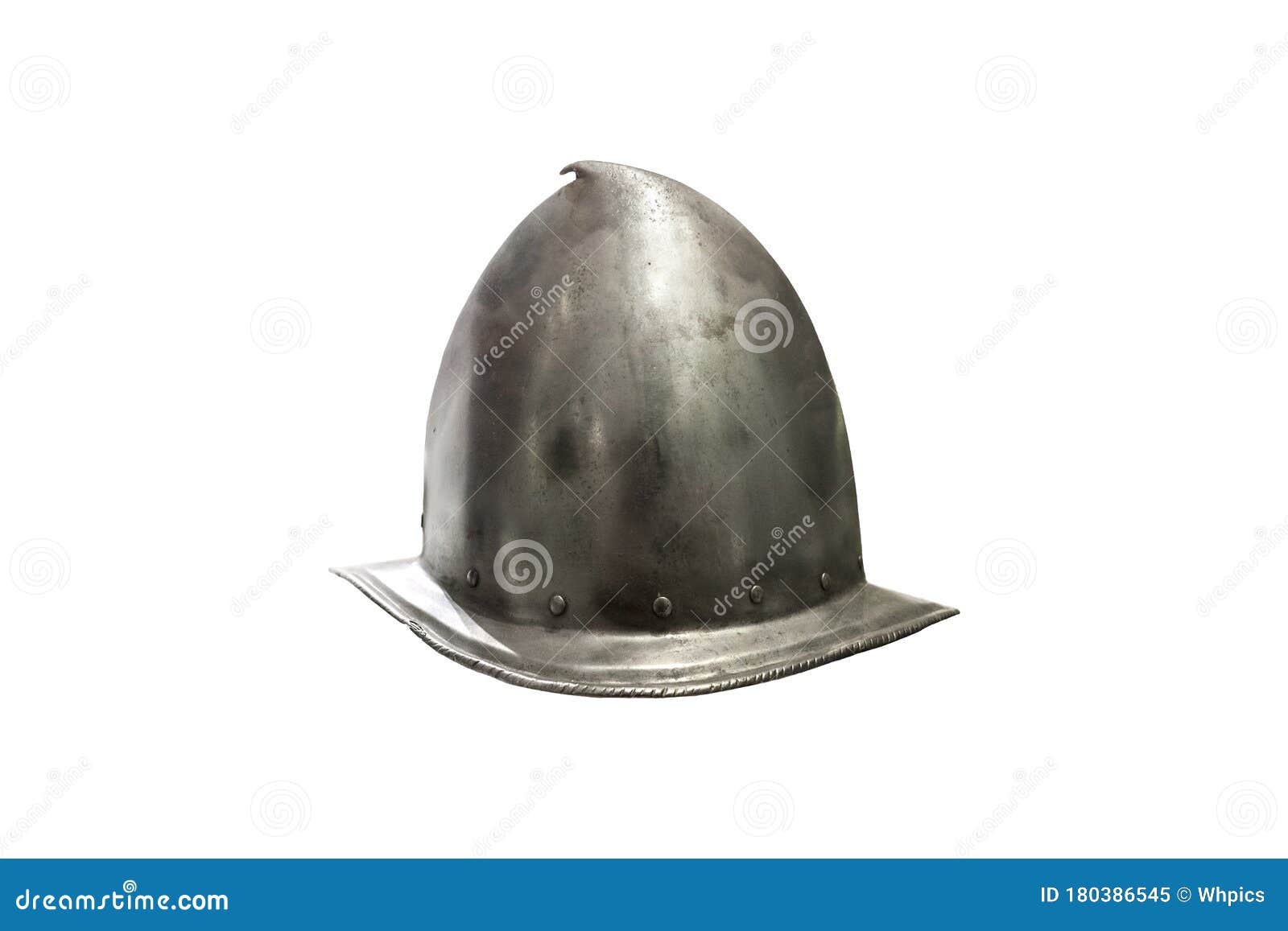 16h Century Pointed Helmet Morion Stock Image - Image of helmet ...