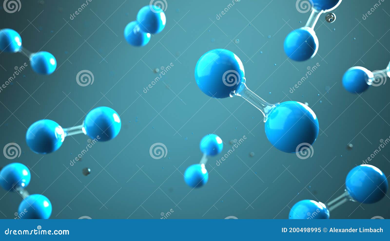 H2 Hydrogen Molecule stock illustration. Illustration of molecules ...