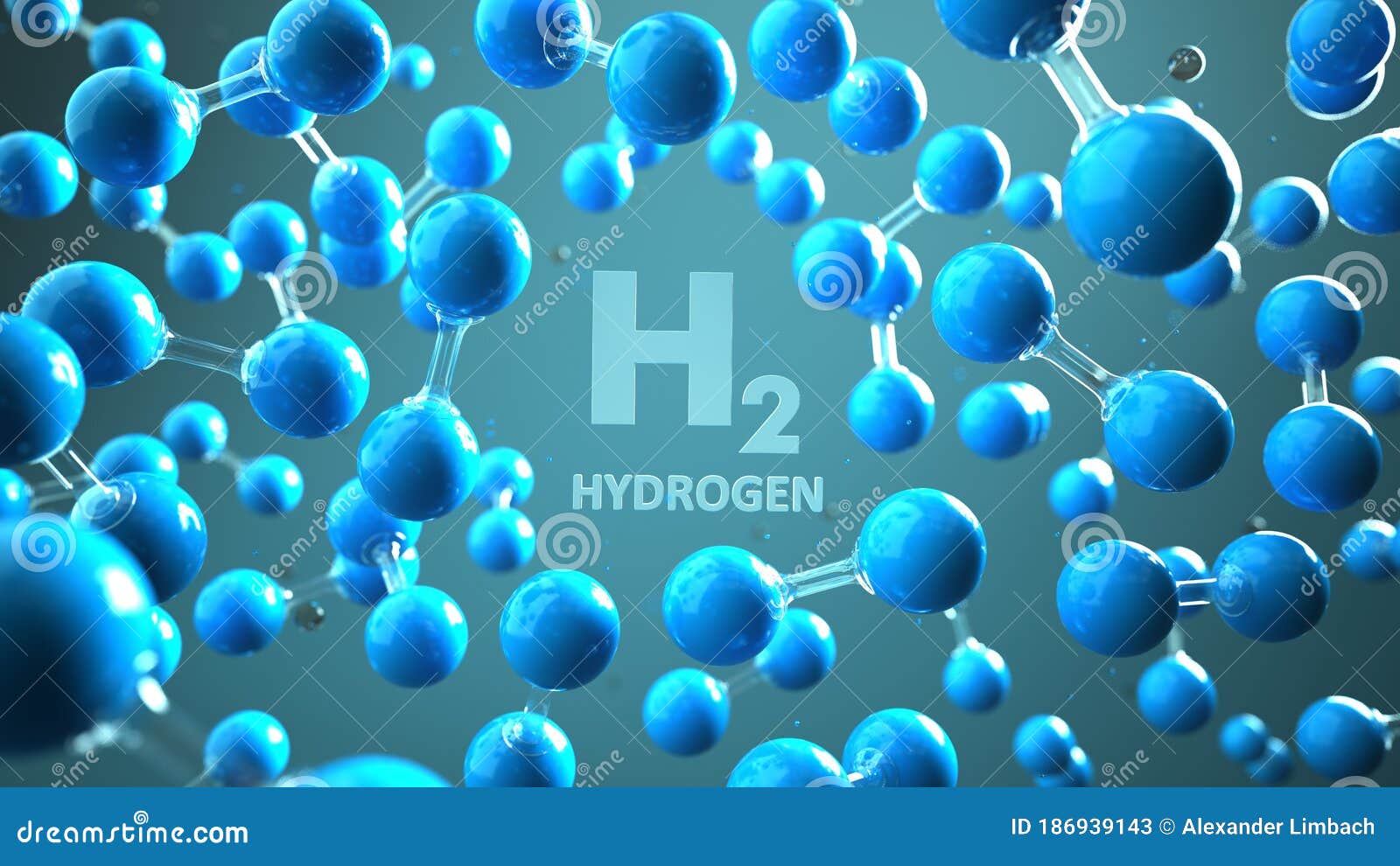 H2 Wasserstoff Molecule Royalty-Free Cartoon | CartoonDealer.com #211932797
