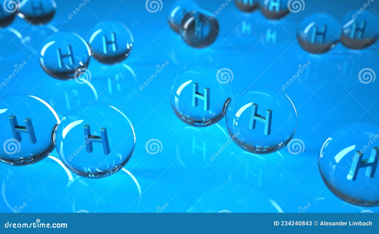 H2 Molecules Hydrogen stock illustration. Illustration of hydrogen ...