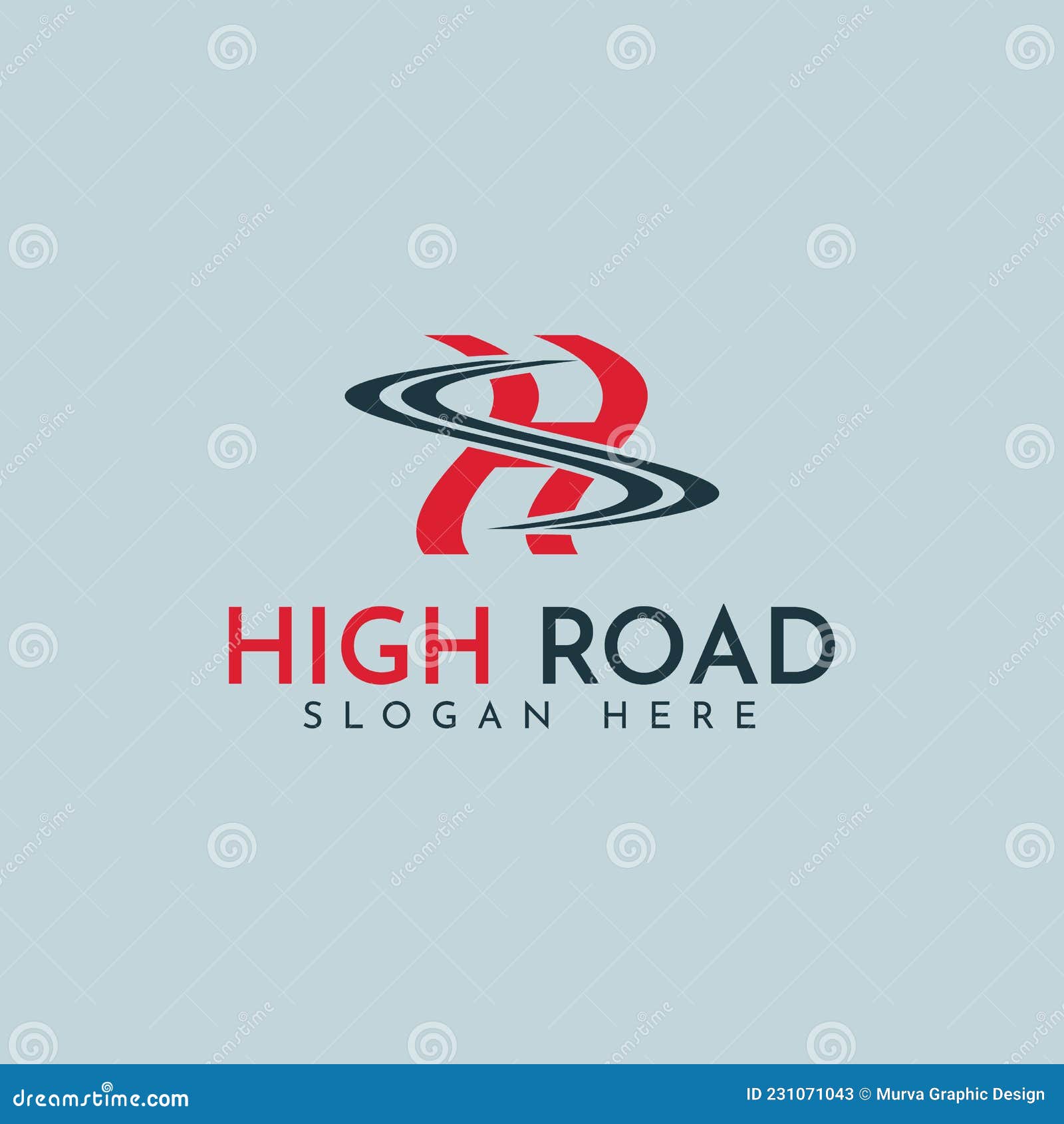 SH or HS Road Logo Vector. Simple and Modern. Stock Vector ...