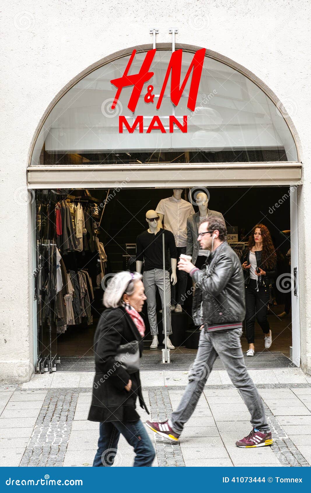 H&M Man editorial stock image. Image of shop, copyspace - 41073444