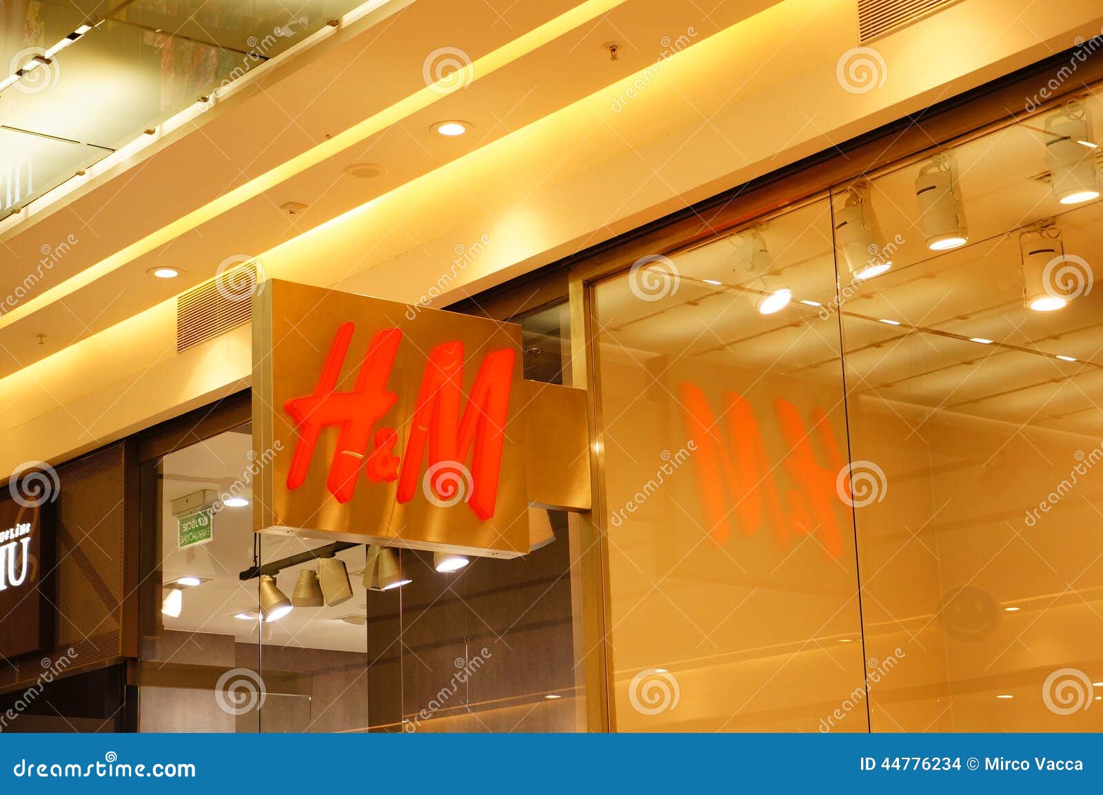 H&M store logo editorial stock image. Image of logo - 44776234