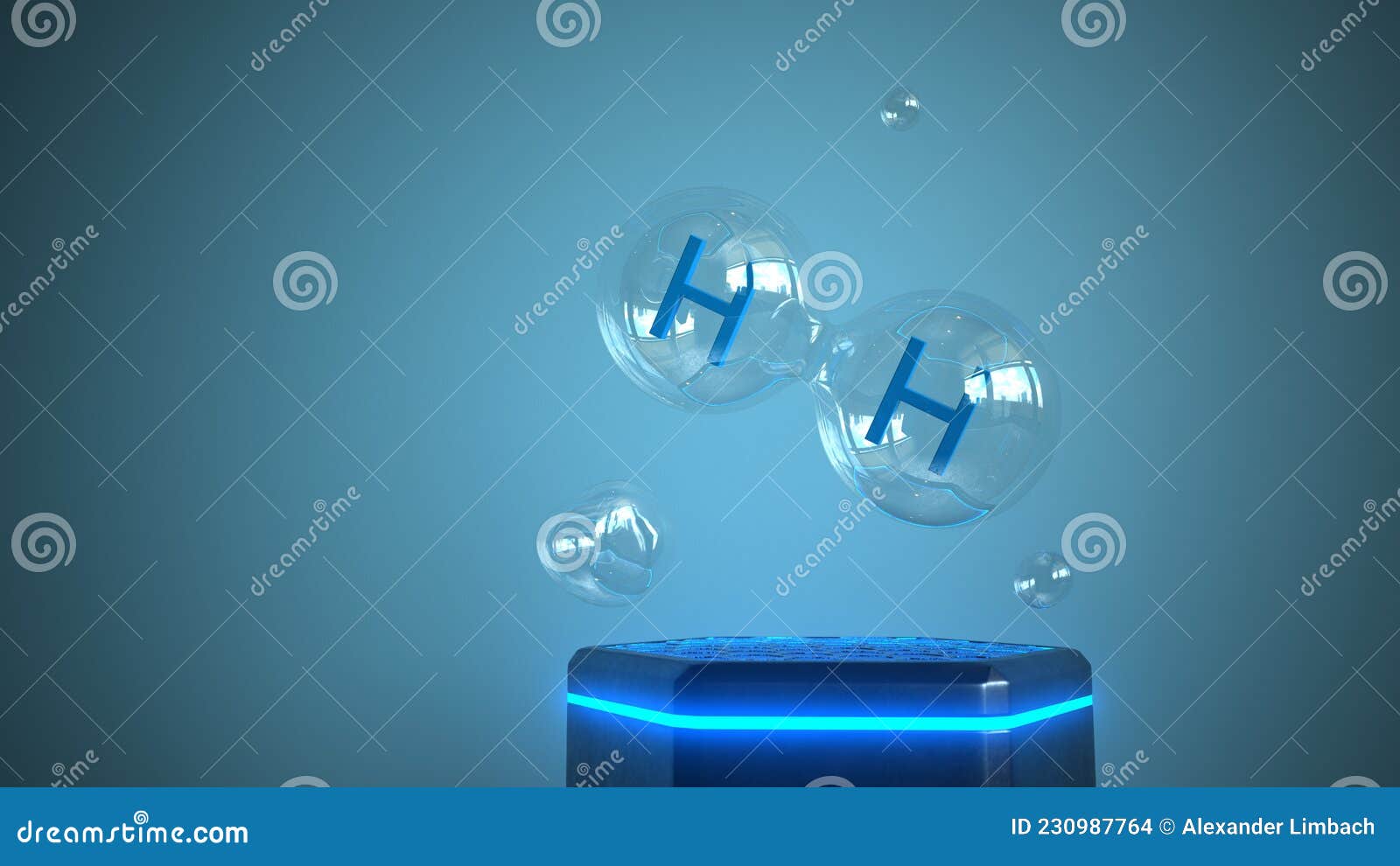 H2 Molecule Hydrogen stock illustration. Illustration of nonpolluting ...