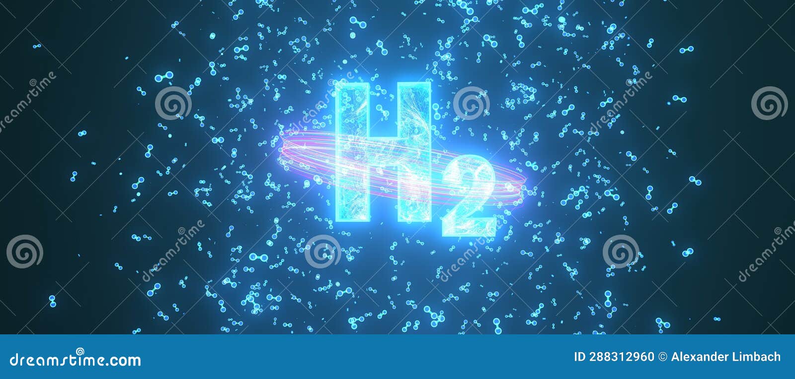 H2 Molecules stock illustration. Illustration of environment - 288312960