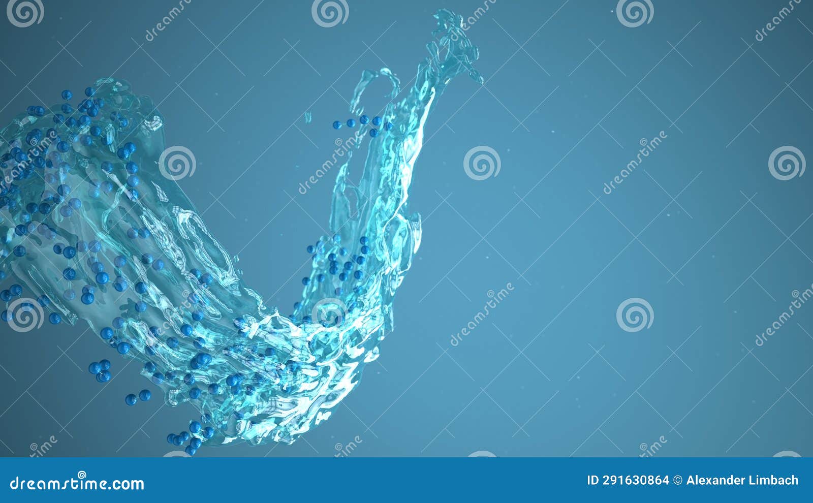 H2 Molecules Liquid Swirl stock illustration. Illustration of ...