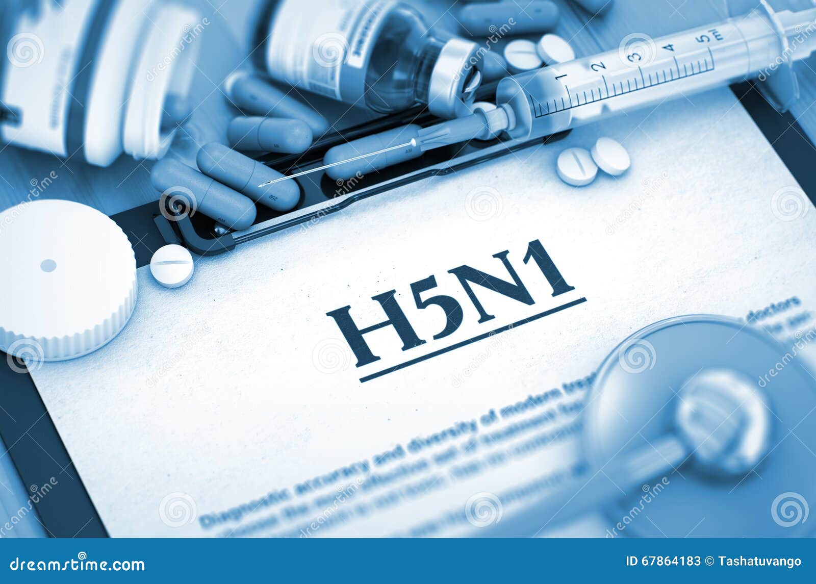 H5N1 Virus. Medical Concept. Stock Image - Image of mutated, bird: 67864183