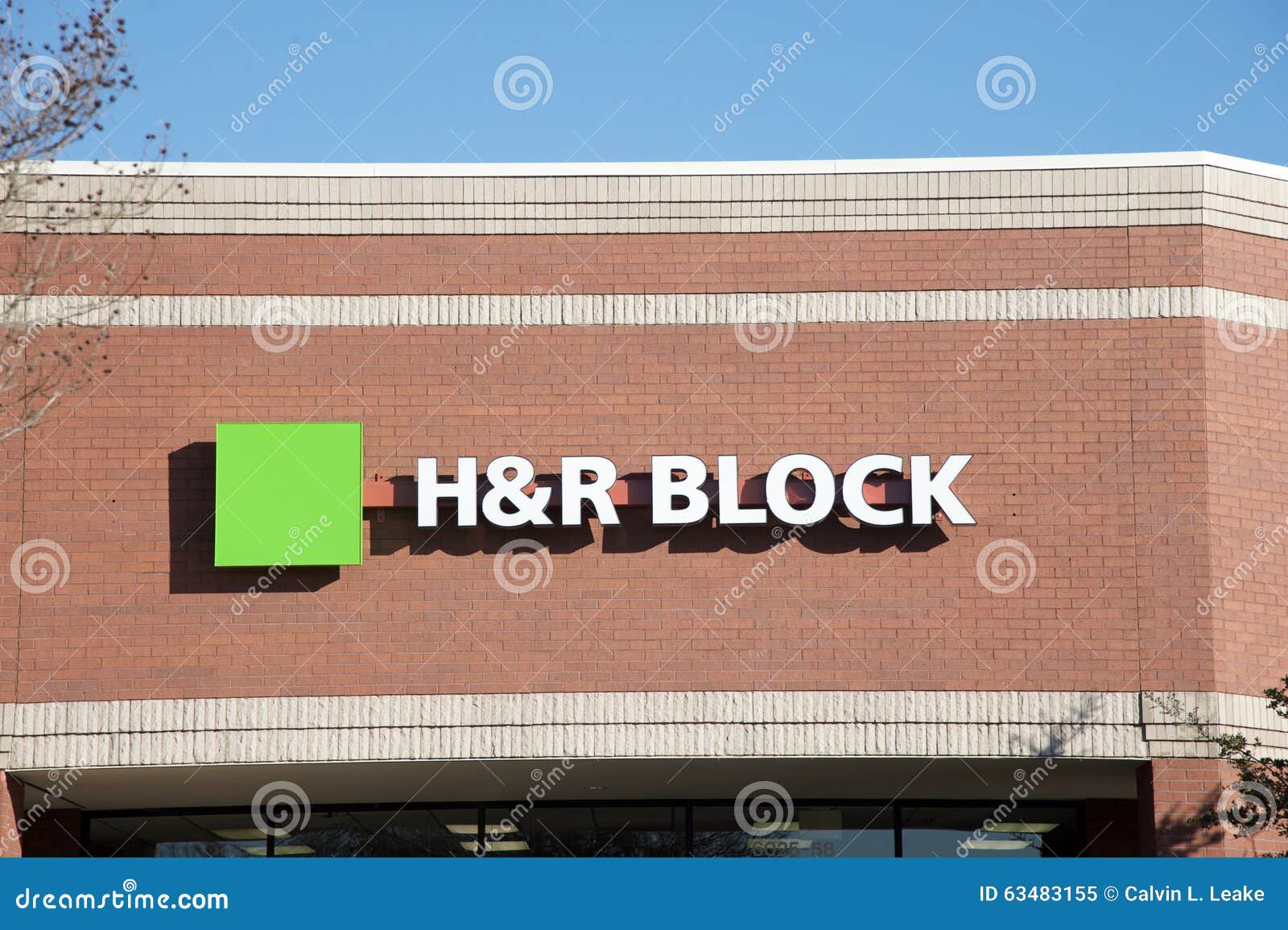 H&R Block Tax Company editorial image. Image of form - 63483155 H&R Block Tax Company editorial image. Image of form - 63483155