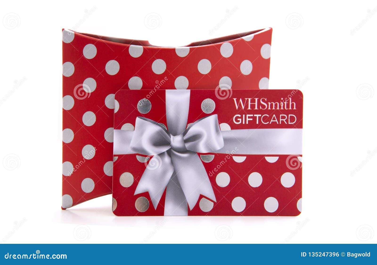 H Smiths Gift Card on a White Background Includes Gift Box Editorial ...