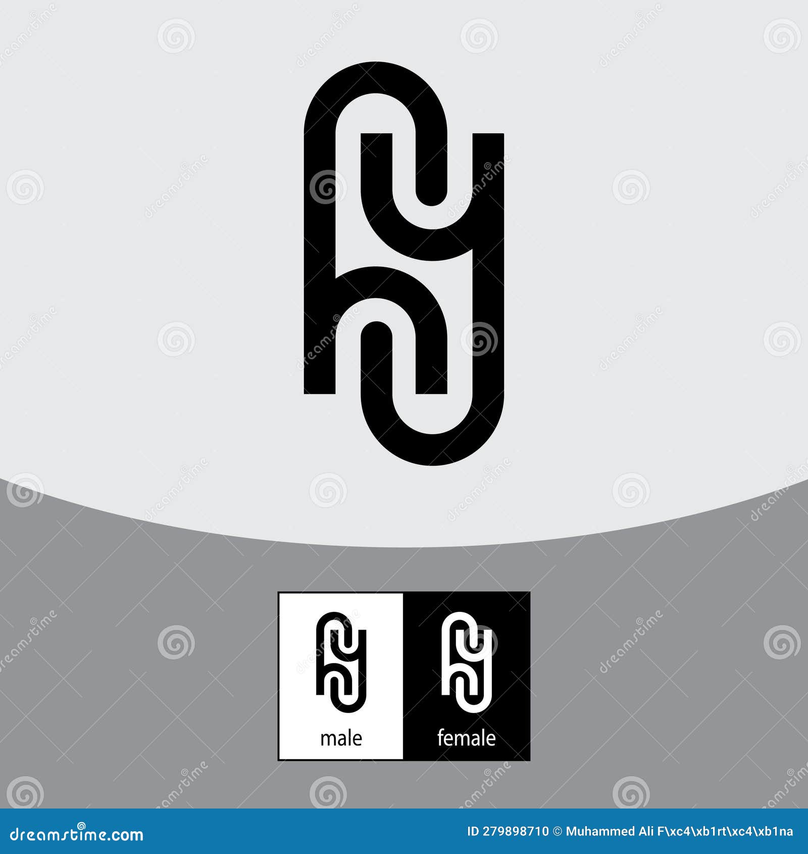 H and Y Letter Logo. Black Color Stock Vector - Illustration of vector ...