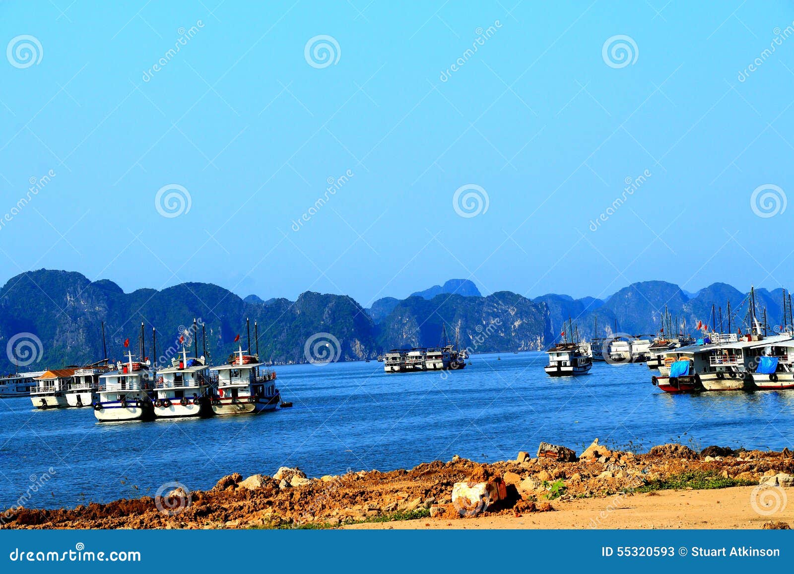Ha Long City, Vietnam - January 2021 - Vietjetair Airfoil And Cloudy ...
