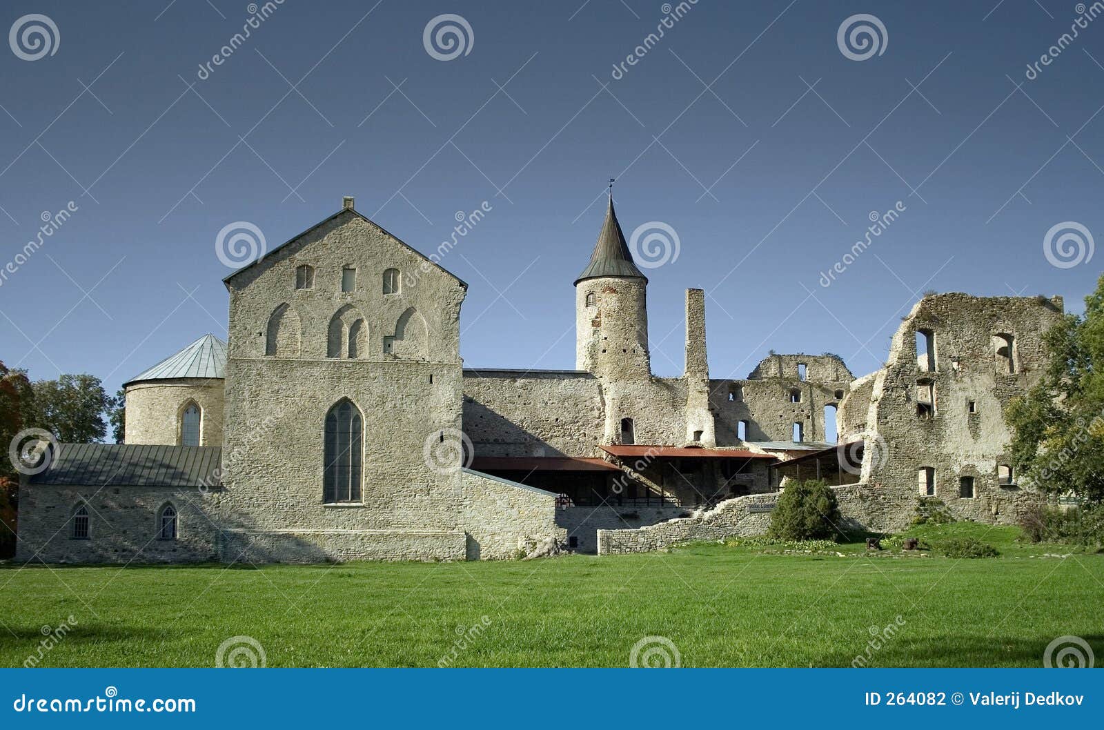 Haapsalu castle. stock photo. Image of architecture, haapsalu - 264082