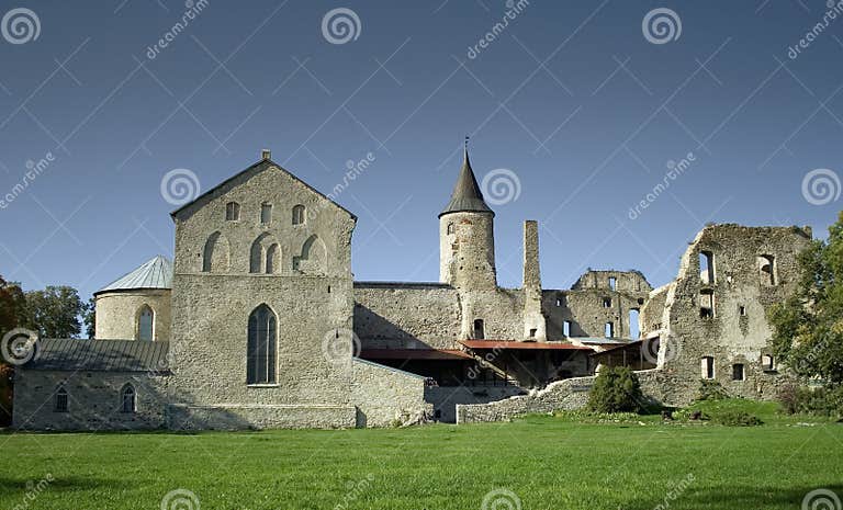 Haapsalu castle. stock photo. Image of architecture, haapsalu - 264082
