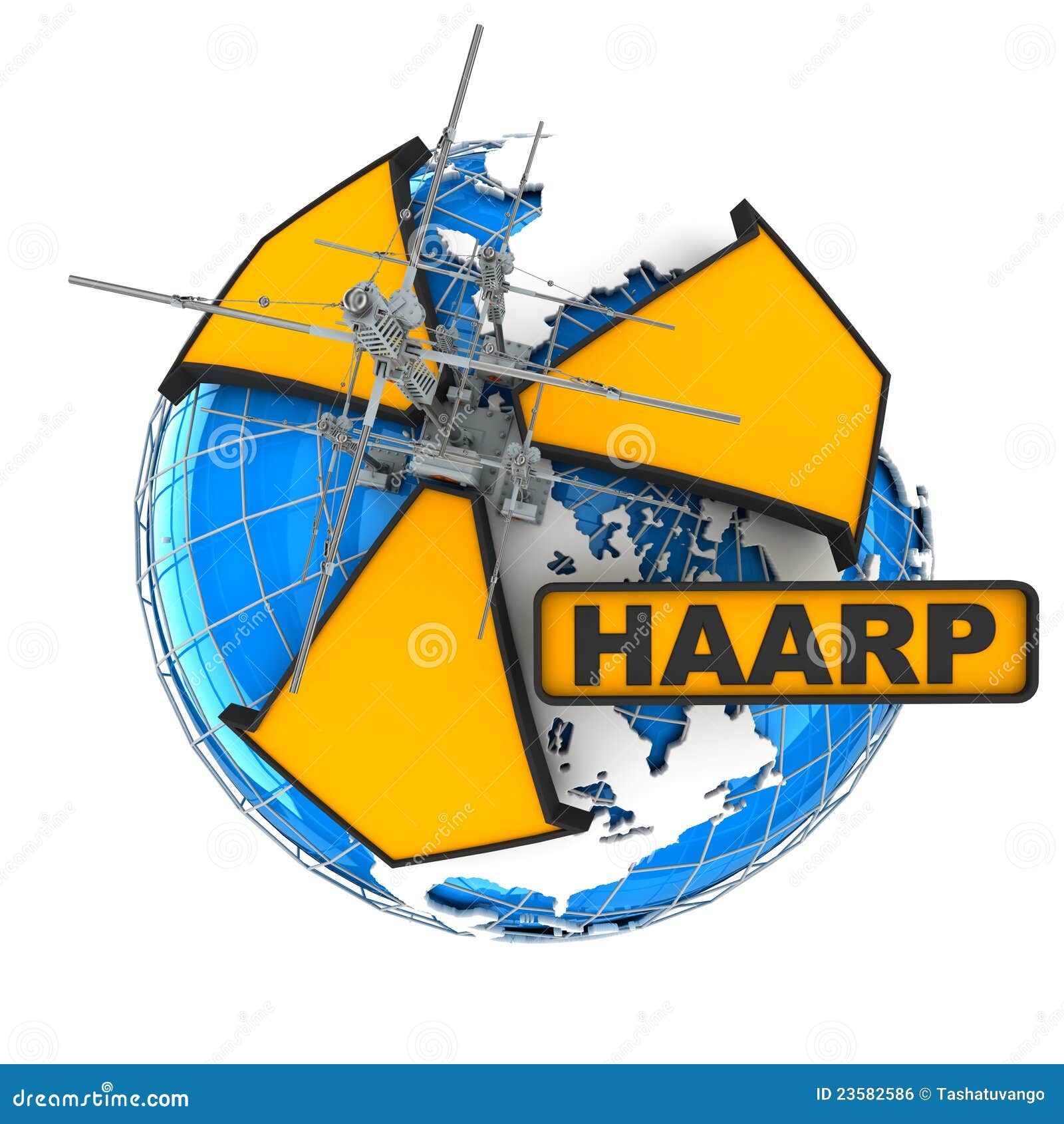 Haarp stock illustration. Illustration of white, research - 23582586