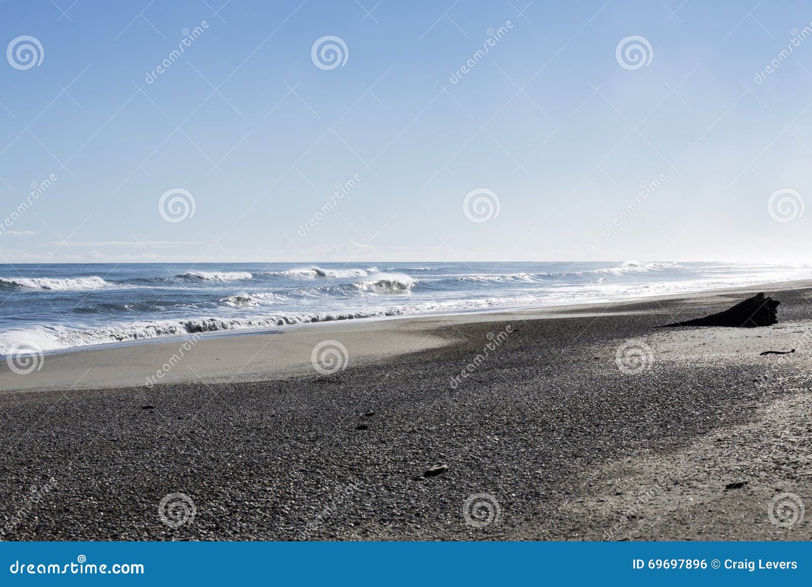 Haast Beach stock photo. Image of wave, tide, shore, sand - 69697896