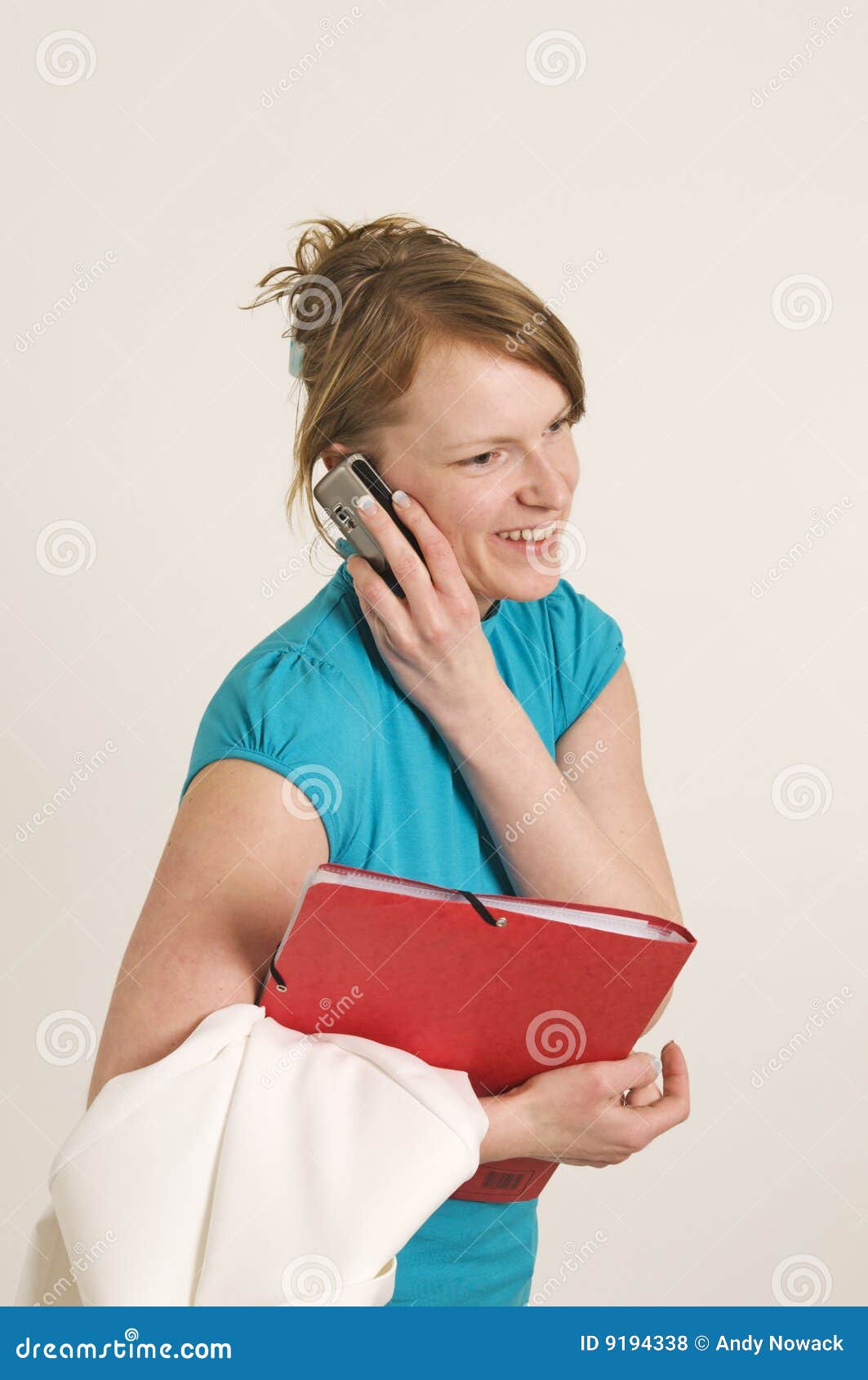 Haastig telefoongesprek stock foto. Image of mobiele, achtergrond - 9194338