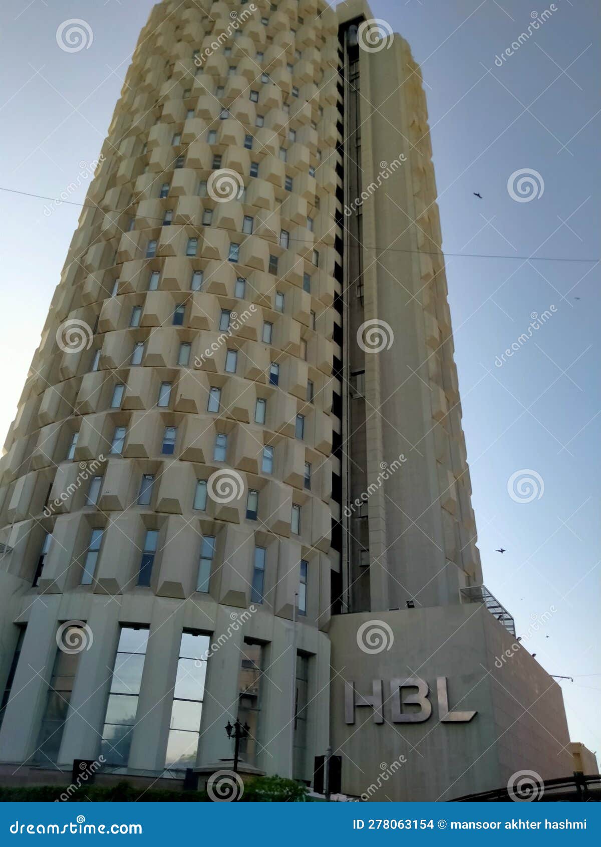 Habib Bank Building Karachi Editorial Stock Image - Image of kara ...