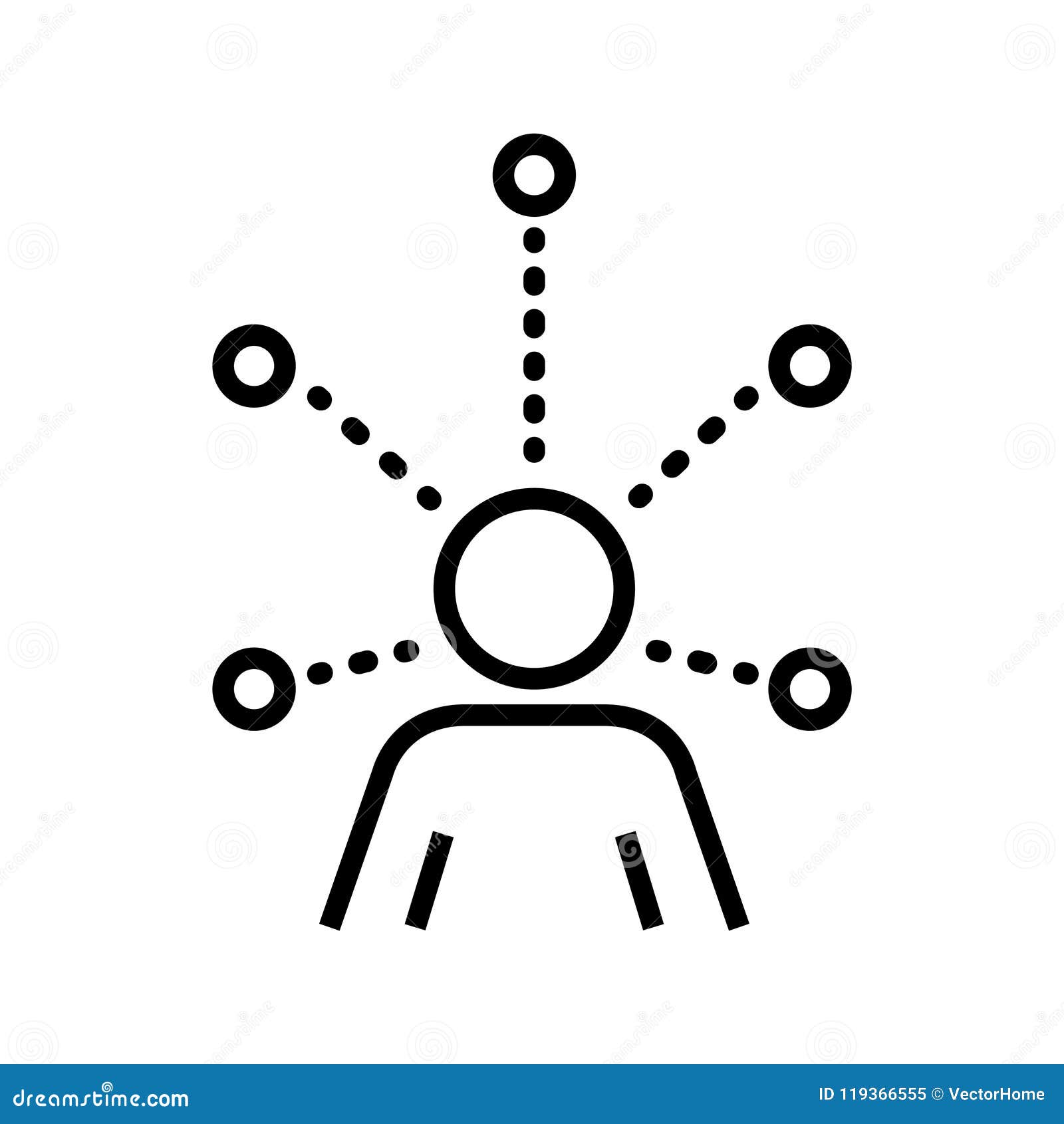 Habilidades Icono, Ejemplo Del Vector Ilustración del Vector ...