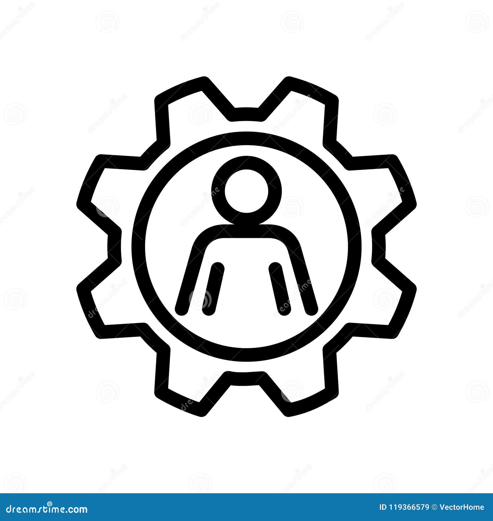 Habilidades Icono, Ejemplo Del Vector Ilustración del Vector ...