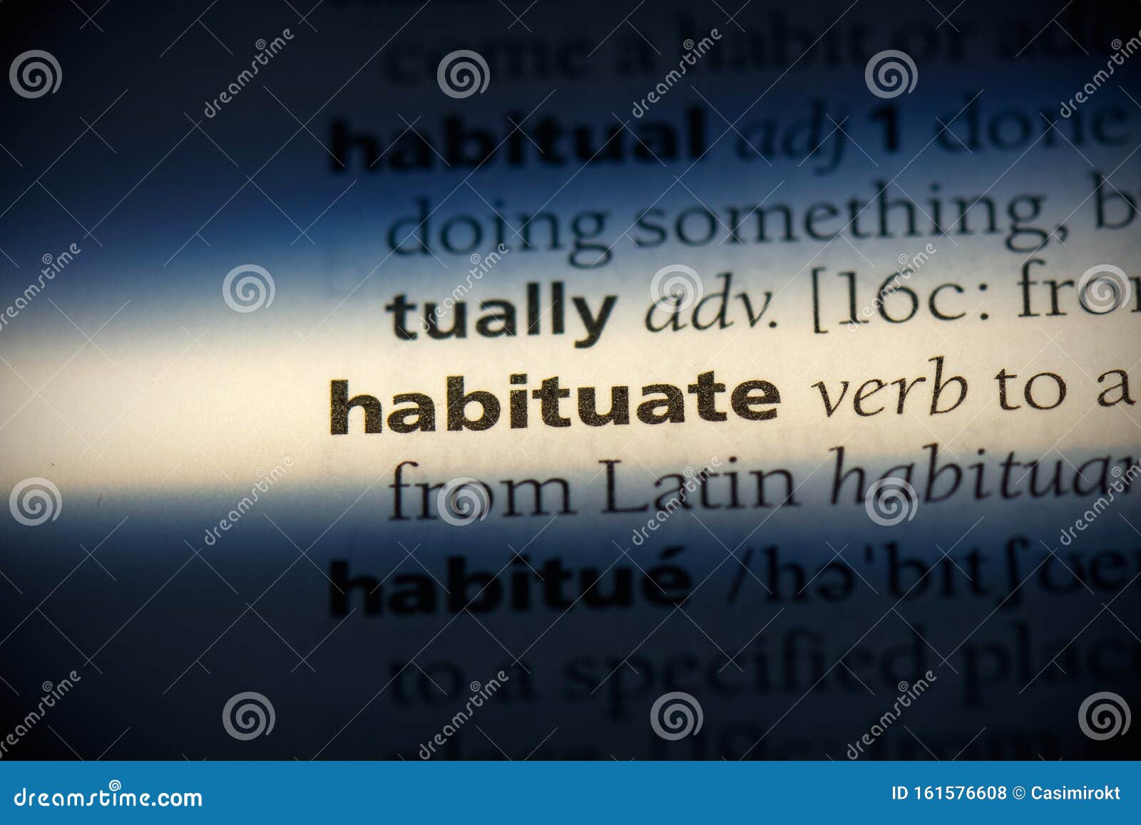 Habituate stock photo. Image of education, page, info - 161576608