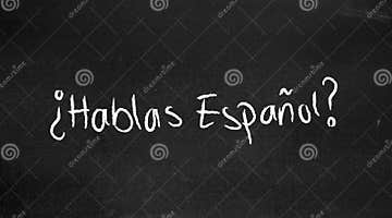 Hablas espanol? stock photo. Image of spain, school, studying - 19940604