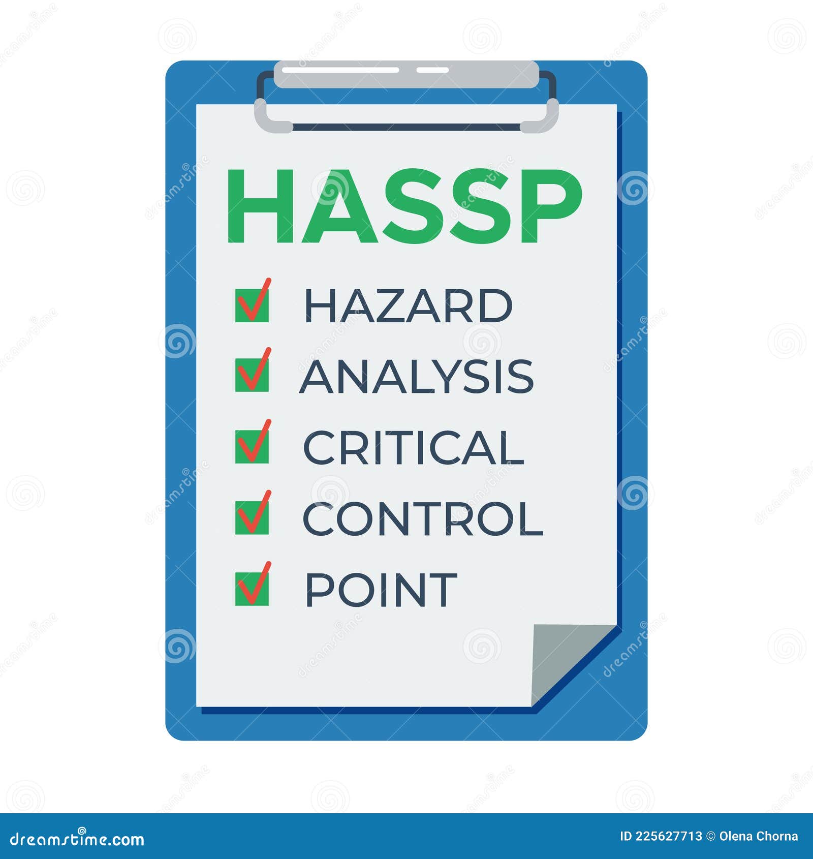 HACCP. Hazard Analysis Critical Control Points Icon. Vector Logo ...