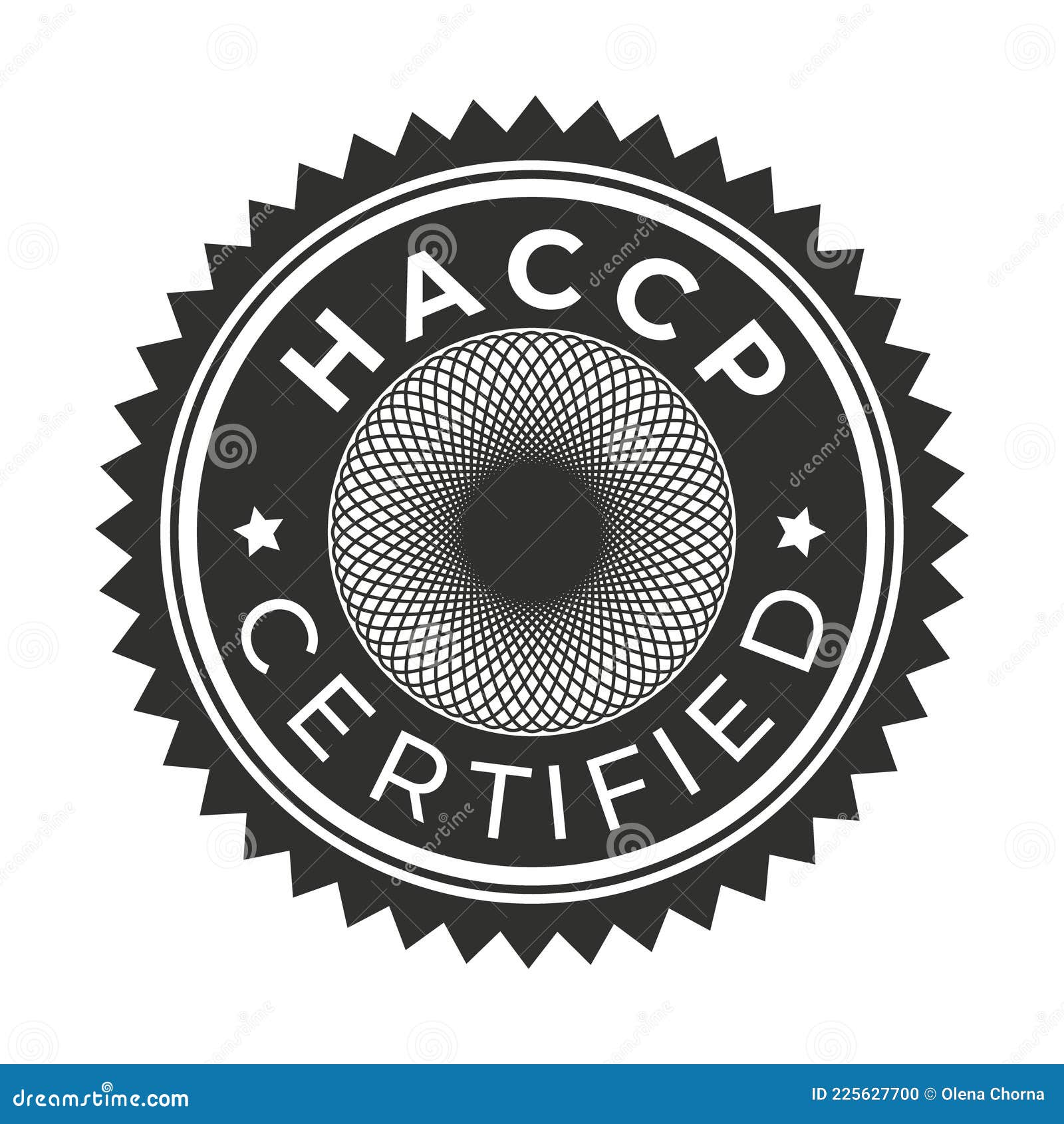 HACCP Stamp. Hazard Analysis Critical Control Points Icon Stock Vector ...