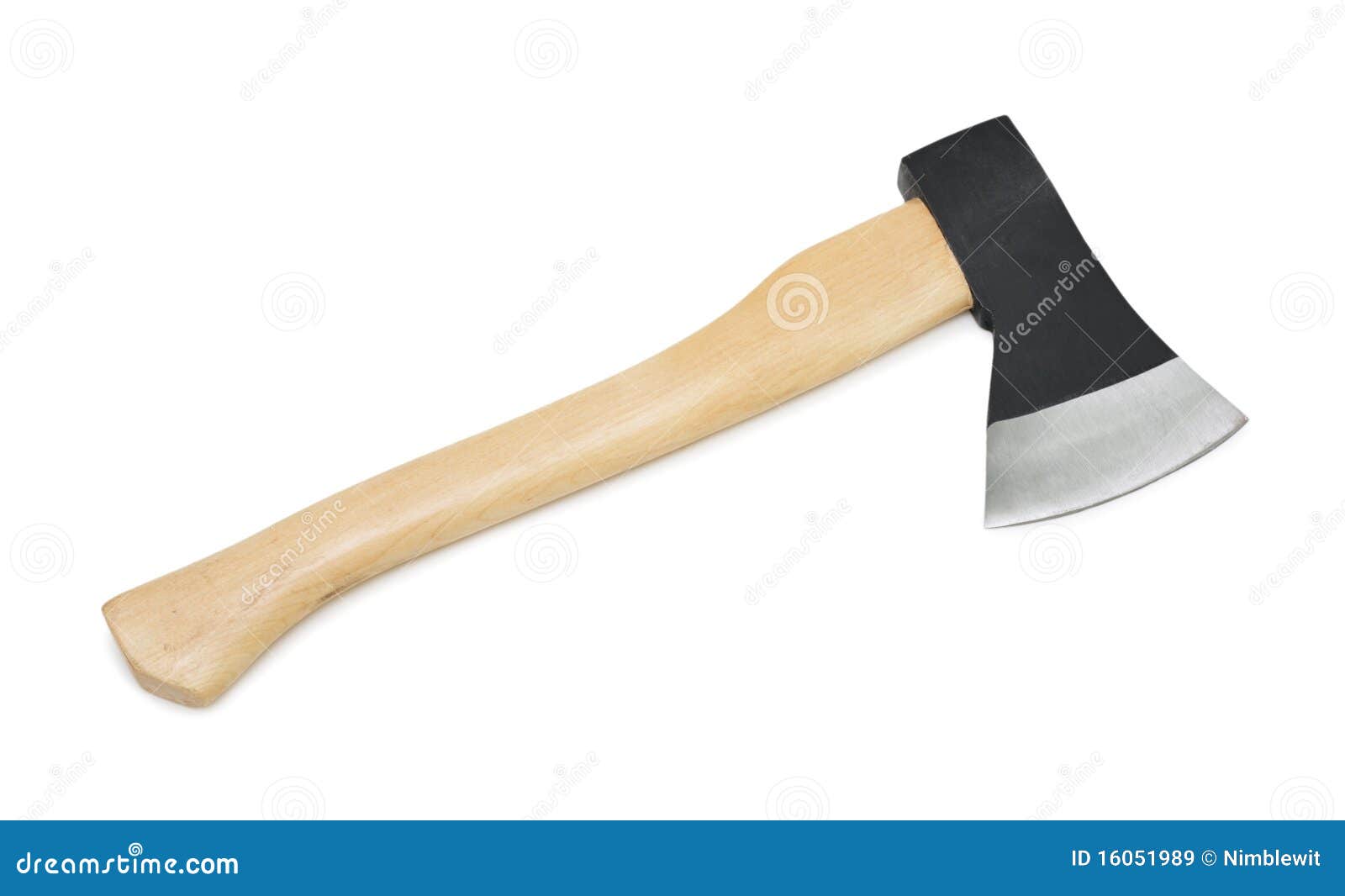 Hacha, aislada imagen de archivo. Imagen de pesado, hierro - 16051989