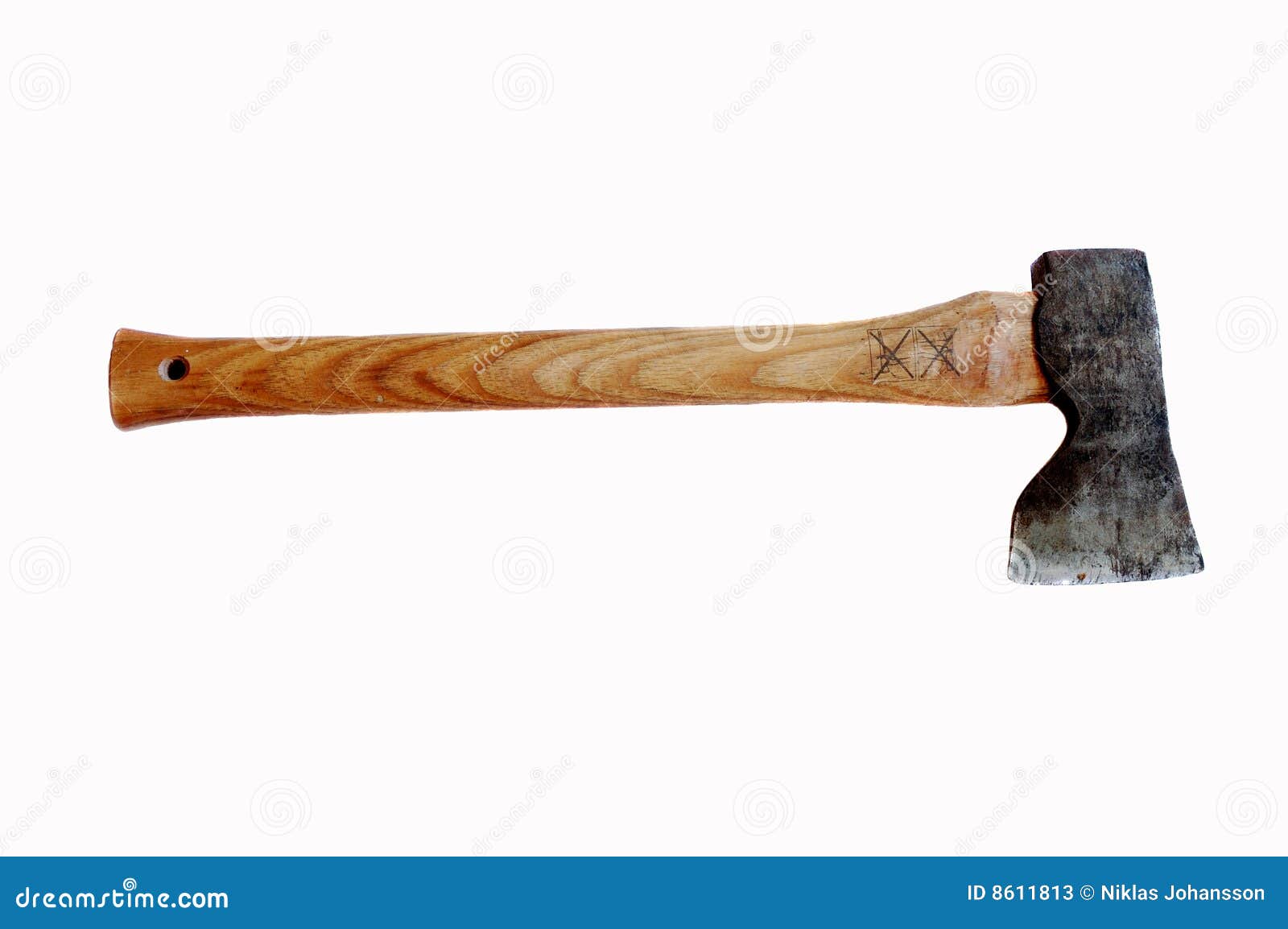 Hache image stock. Image du entaille, tête, côtelette - 8611813