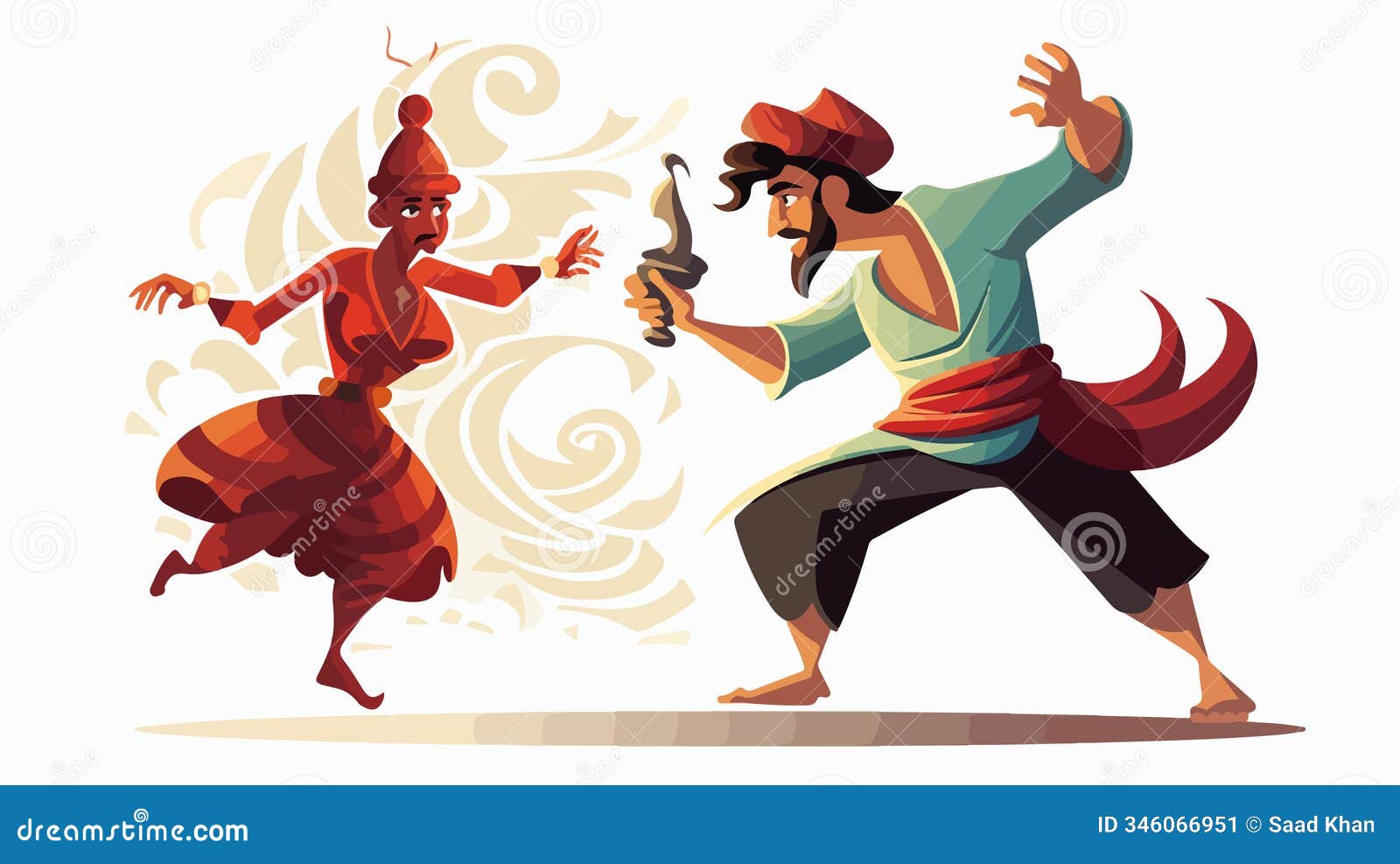 Hacivat and Karagoz Shadow Play Characters Group Stock Illustration ... Hacivat and Karagoz Shadow Play Characters Group Stock Illustration ...