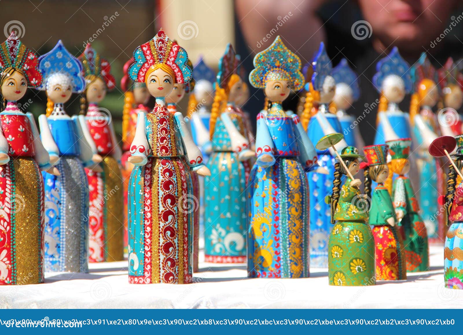 Hack gensini in kokoshniks stock image. Image of doll - 55381407