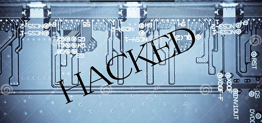 Hackad dator arkivfoto. Bild av abstrakt, boaen, bedrägeri - 20768346