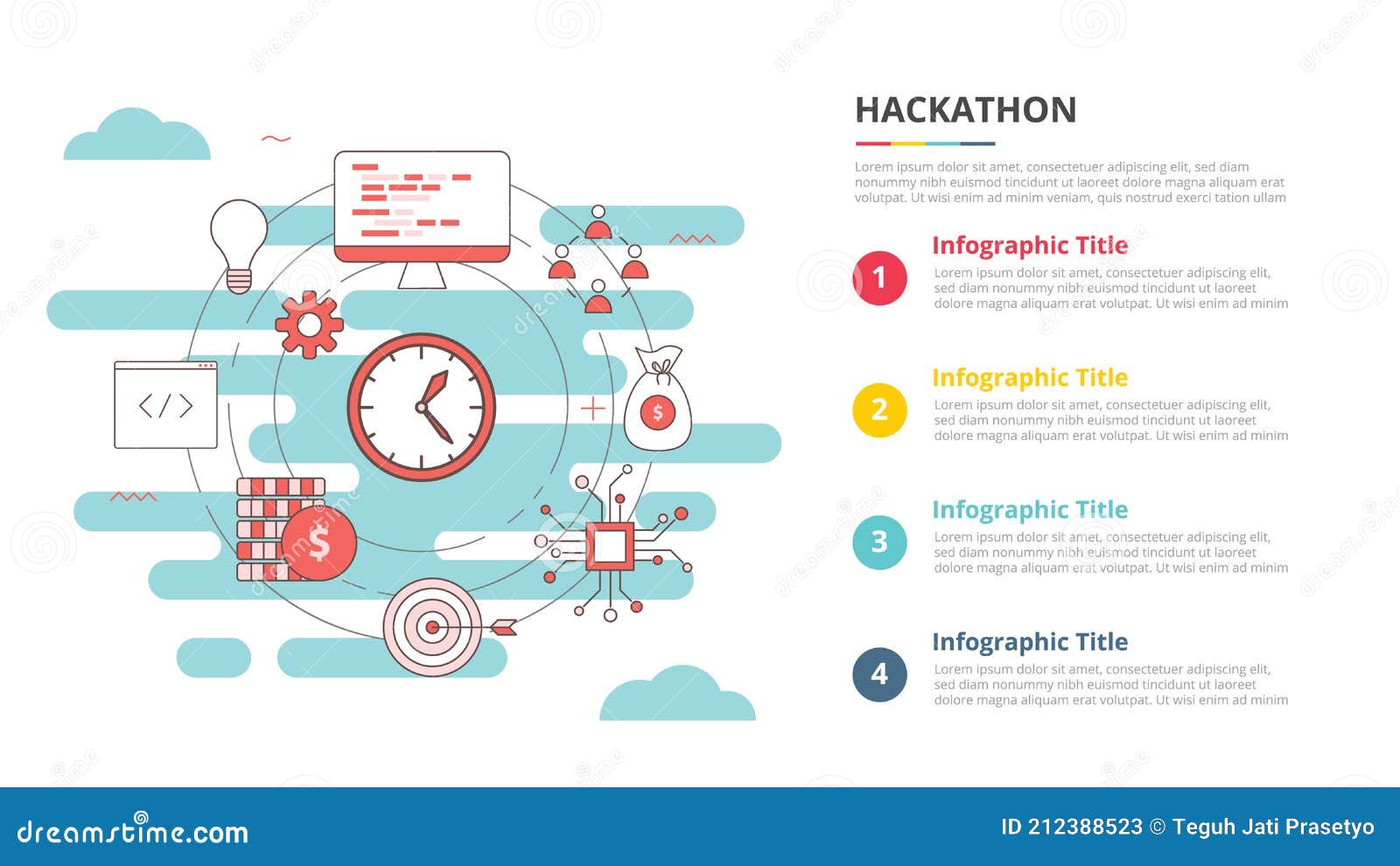 HACKATHON. Concept With People, Letters And Icons. Flat Vector ... HACKATHON. Concept With People, Letters And Icons. Flat Vector ...