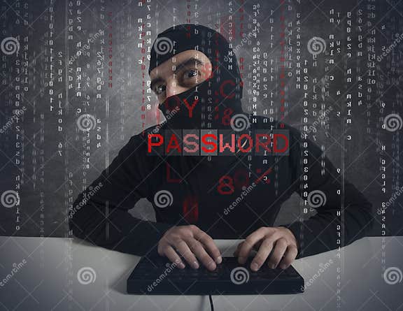 Hacker stock image. Image of fraud, cracker, balaclava - 28808647